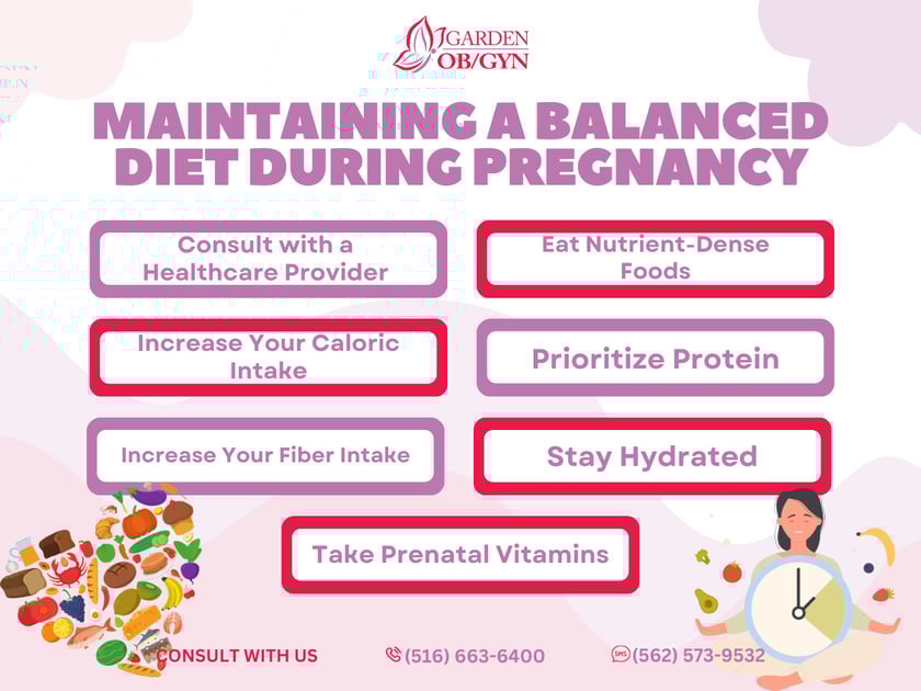 Tips for Maintaining a Balanced Diet During Pregnancy: Garden OBGYN ...